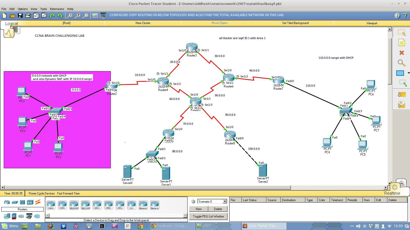 CCNA LAB – Learn Linux CCNA CCNP CEH CISSP CISA Penetration-Testing Bug ...